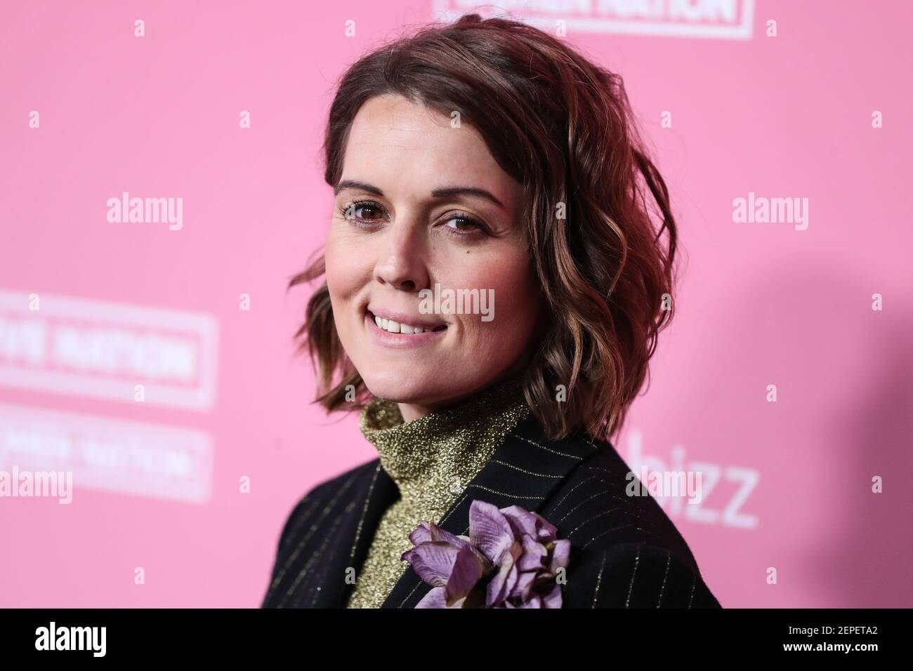 HOLLYWOOD, LOS ANGELES, CALIFORNIA, USA - DECEMBER 12: Singer Brandi ...