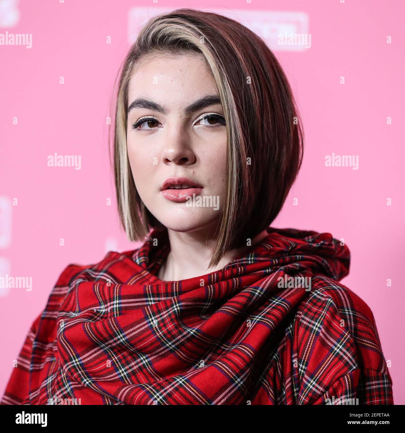 HOLLYWOOD, LOS ANGELES, CALIFORNIA, USA - DECEMBER 12: Singer Evie Irie ...