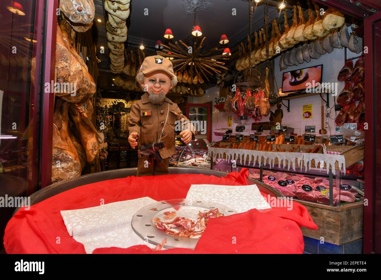 Illustration picture shows the commemoration of the 75th anniversary of ...