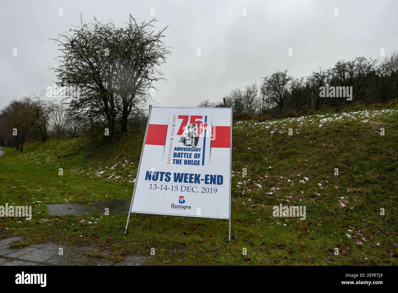 Illustration picture shows the commemoration of the 75th anniversary of ...