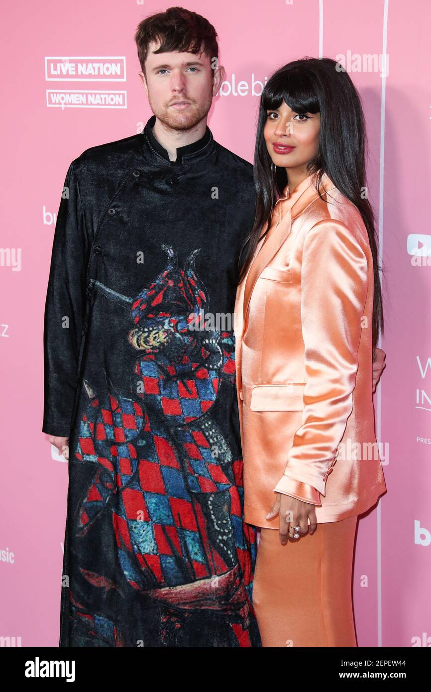 HOLLYWOOD, LOS ANGELES, CALIFORNIA, USA - DECEMBER 12: James Blake and ...