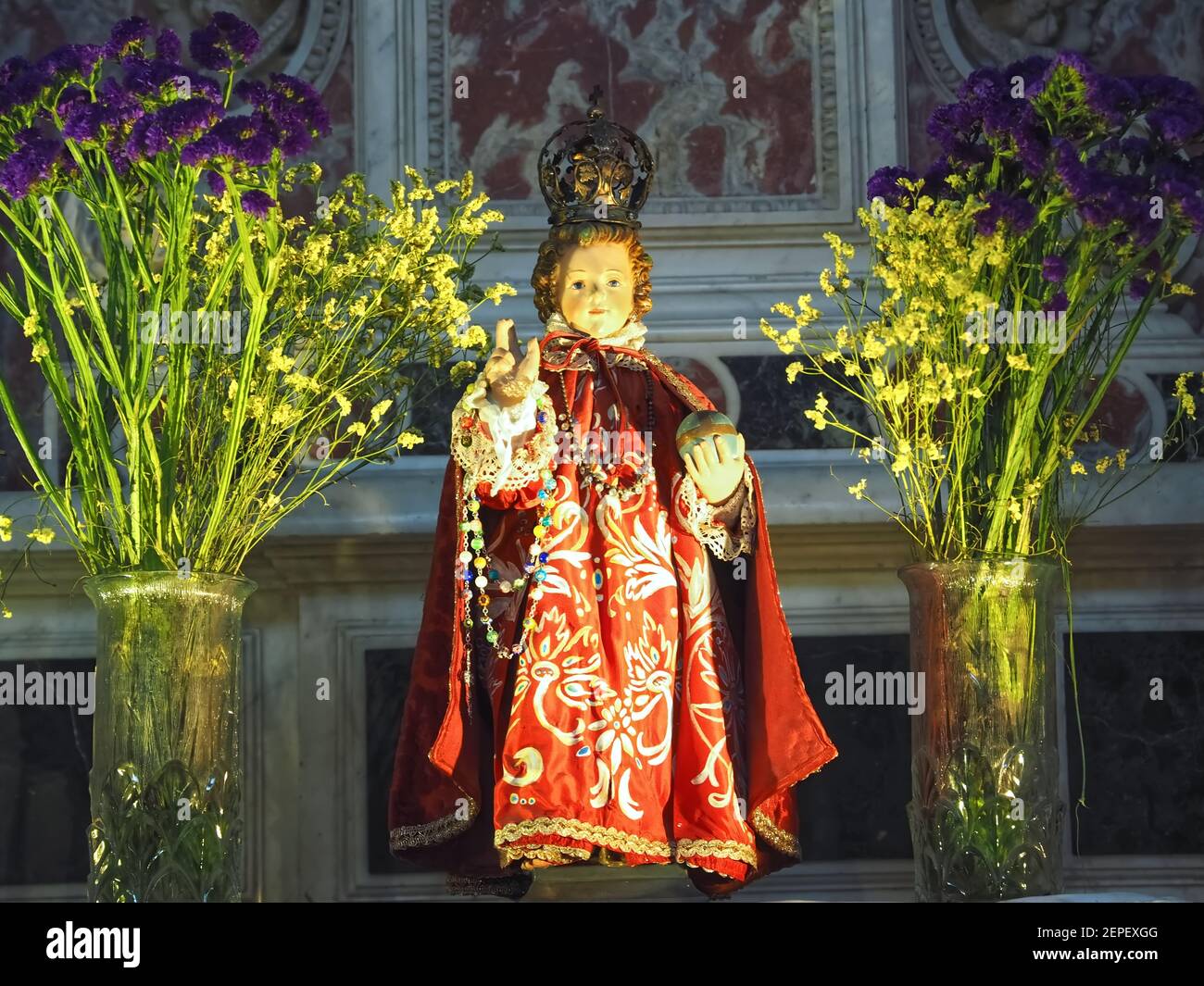 Inside the church chiesa di Santa Maria di Nazareth in Venice Stock ...
