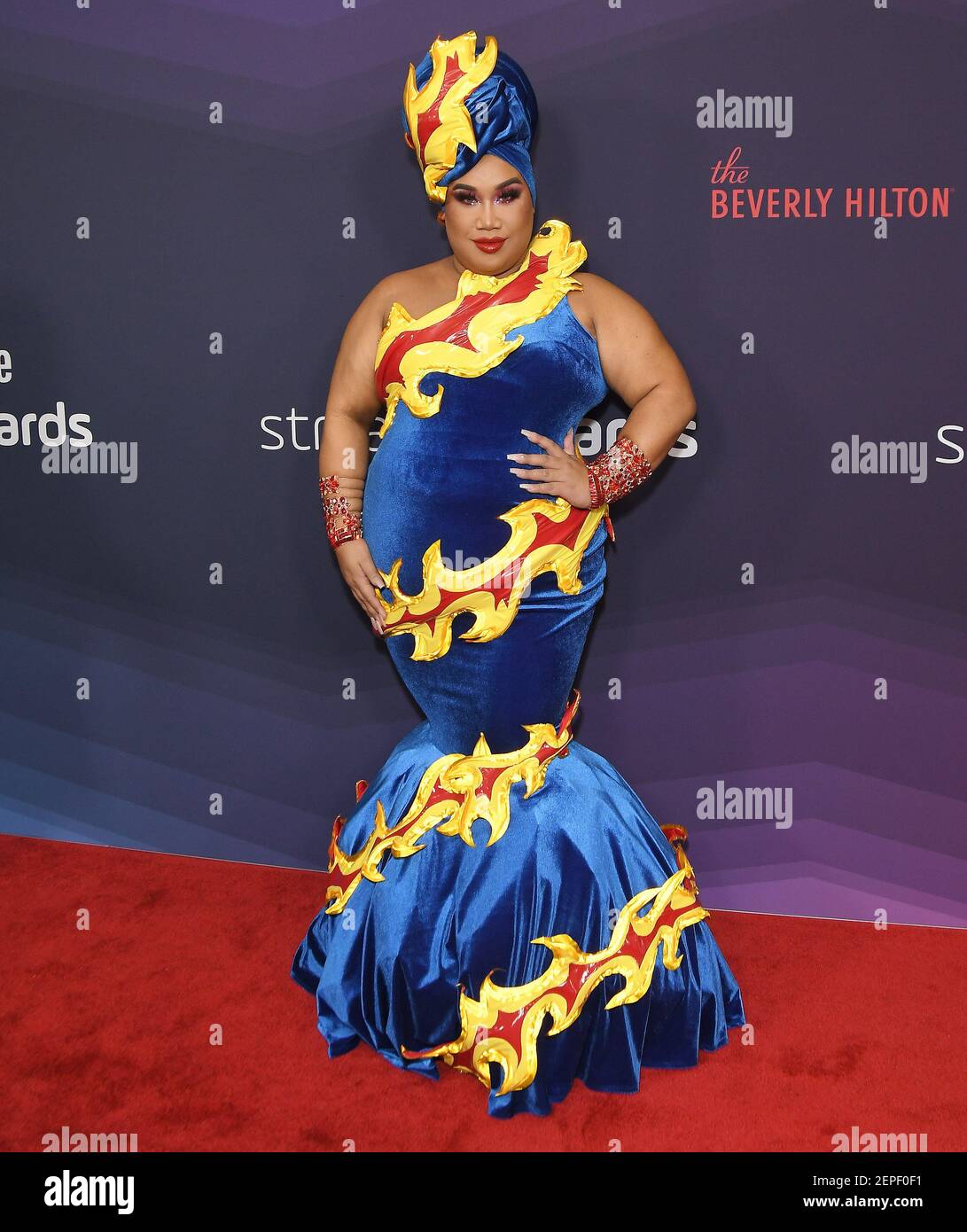 Patrick Starrr arrives at The 9th Annual Streamy Awards held at the ...