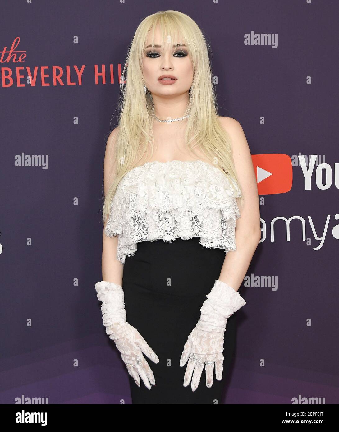 Kim Petras arrives at The 9th Annual Streamy Awards held at the Beverly ...