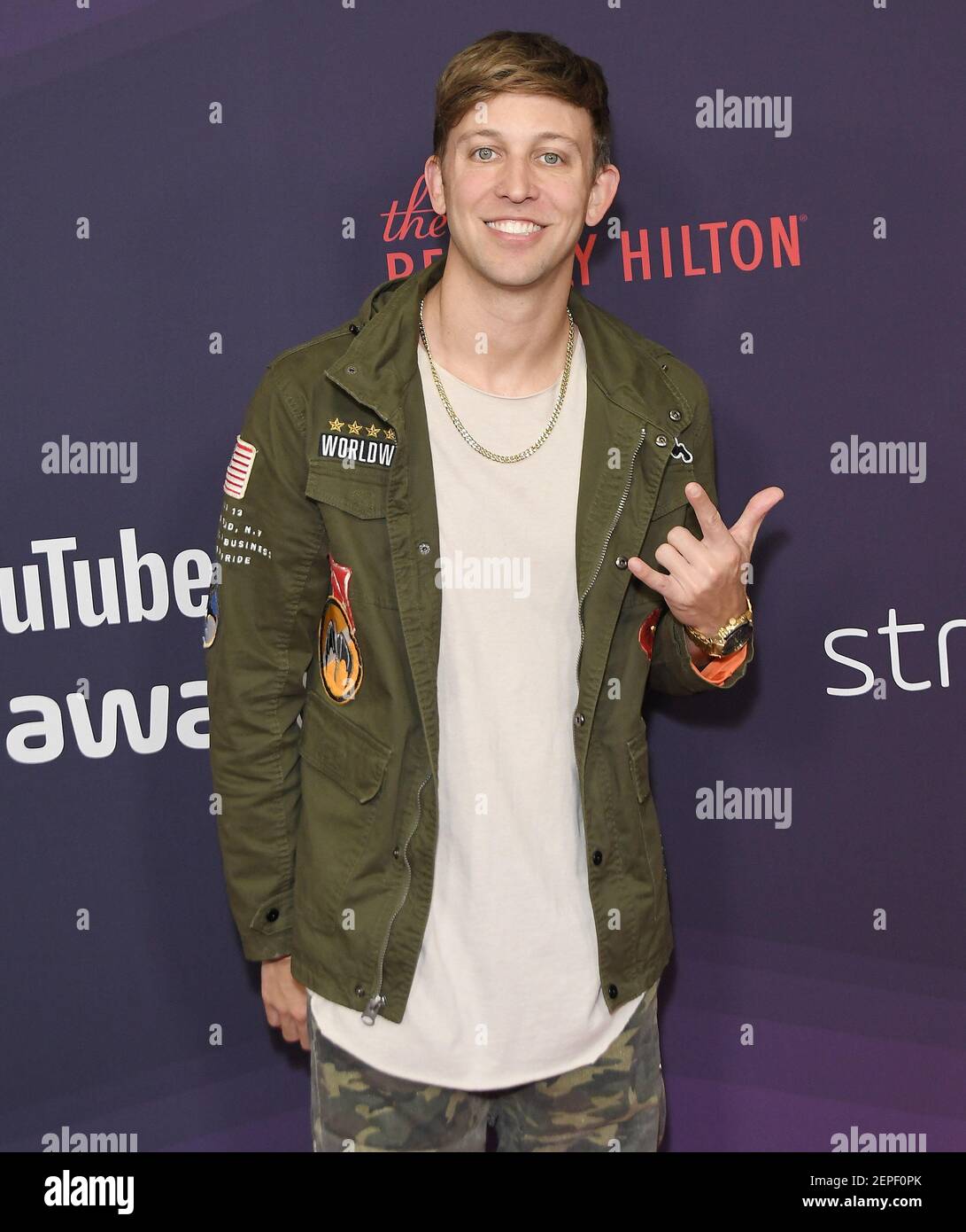 Matt Steffanina arrives at The 9th Annual Streamy Awards held at the ...