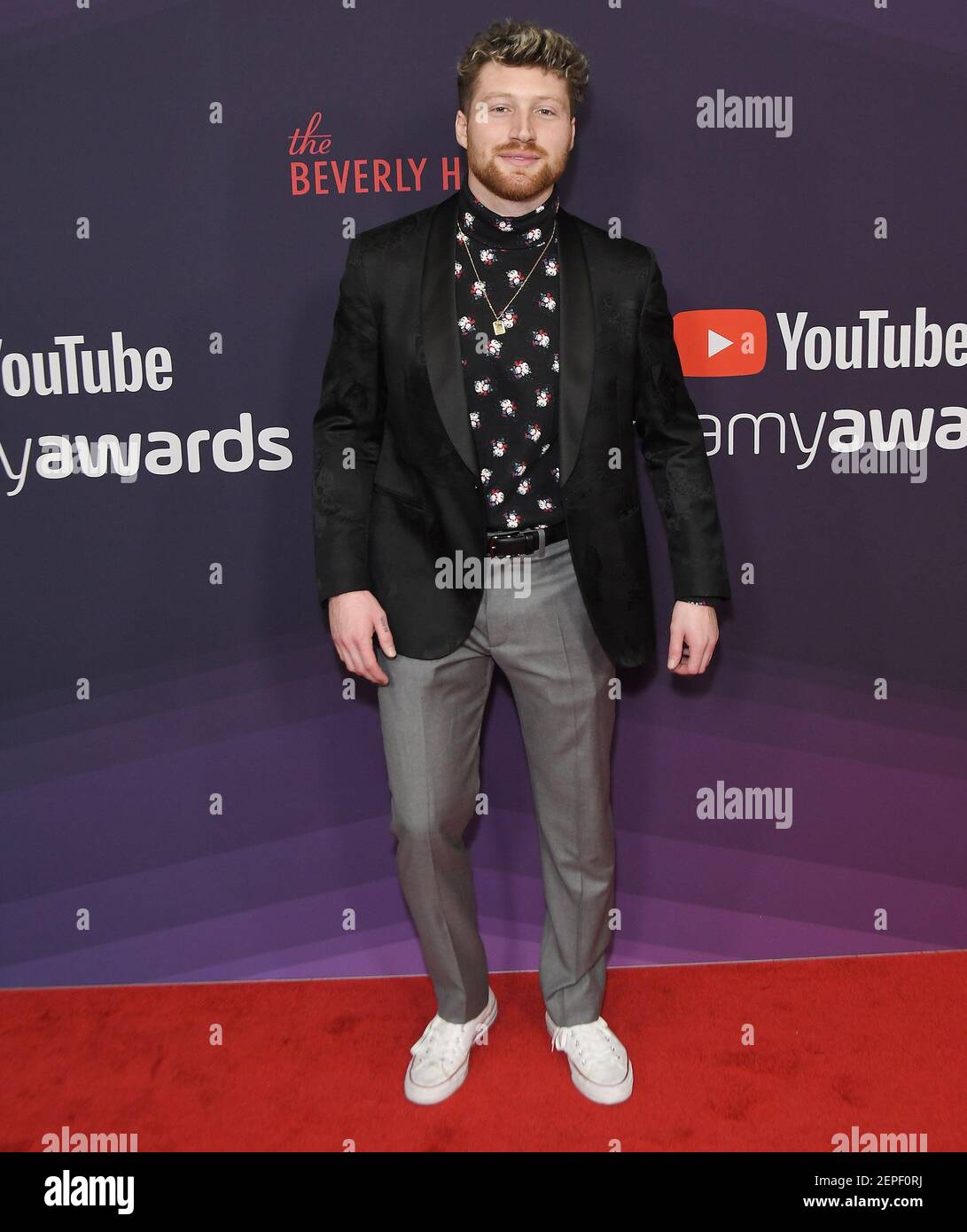 Scotty Sire arrives at The 9th Annual Streamy Awards held at the ...