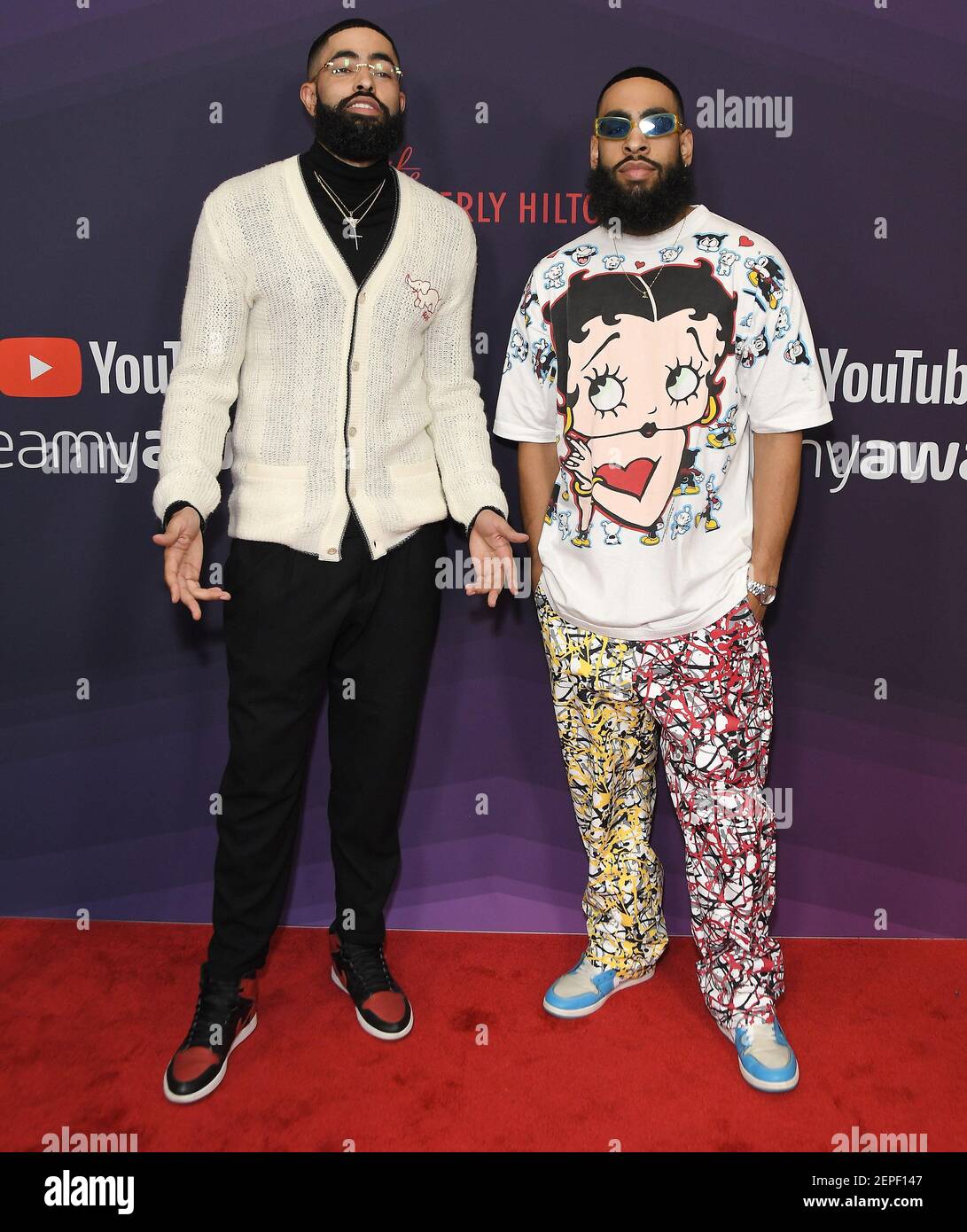 Jae Richards and Trey Richards at The 9th Annual Streamy Awards held at ...