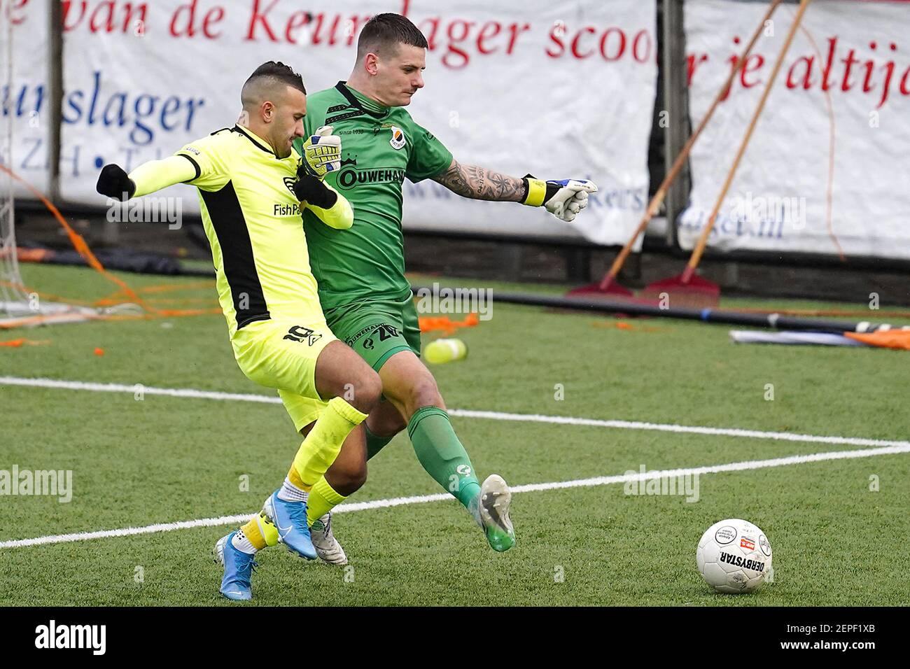 KATWIJK, 14-12-2019, Sportpark de Krom Dutch Tweede Divisie Football ...