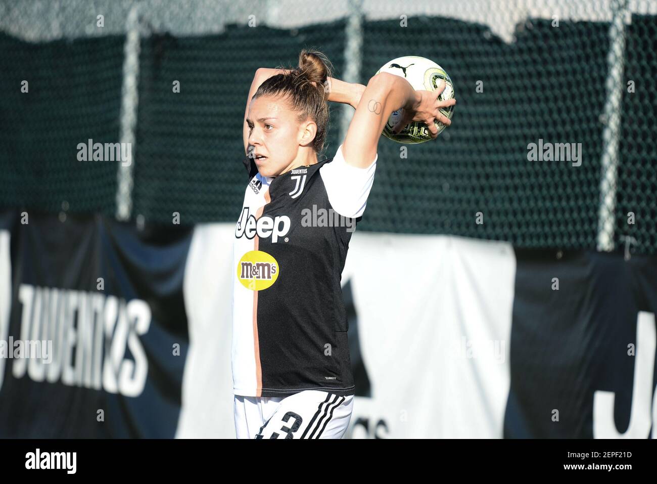 Lisa Boattin of Juventus in action during the Women Serie A match ...