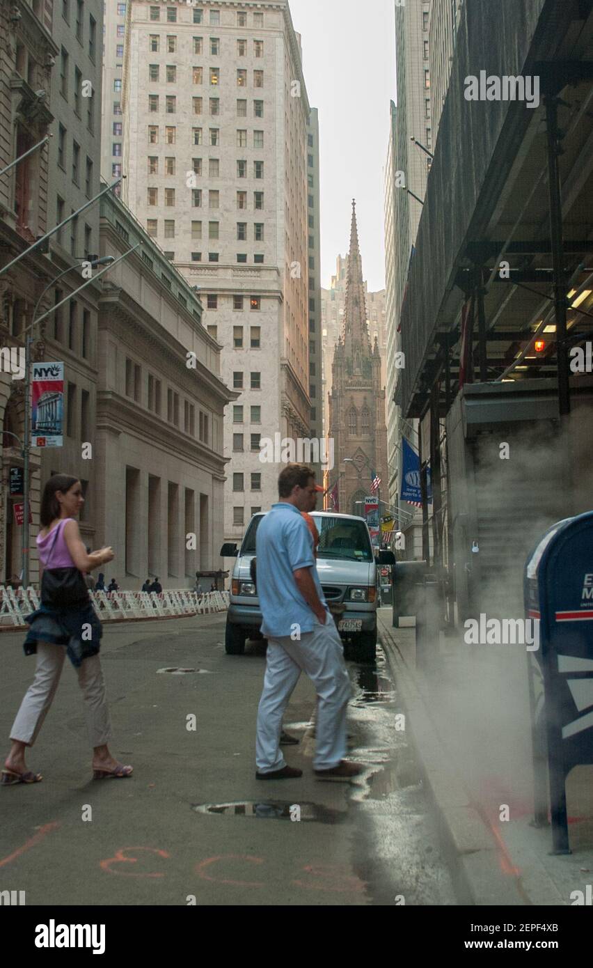 New York City shortly after the 9/11 terrorist attacks on the World ...
