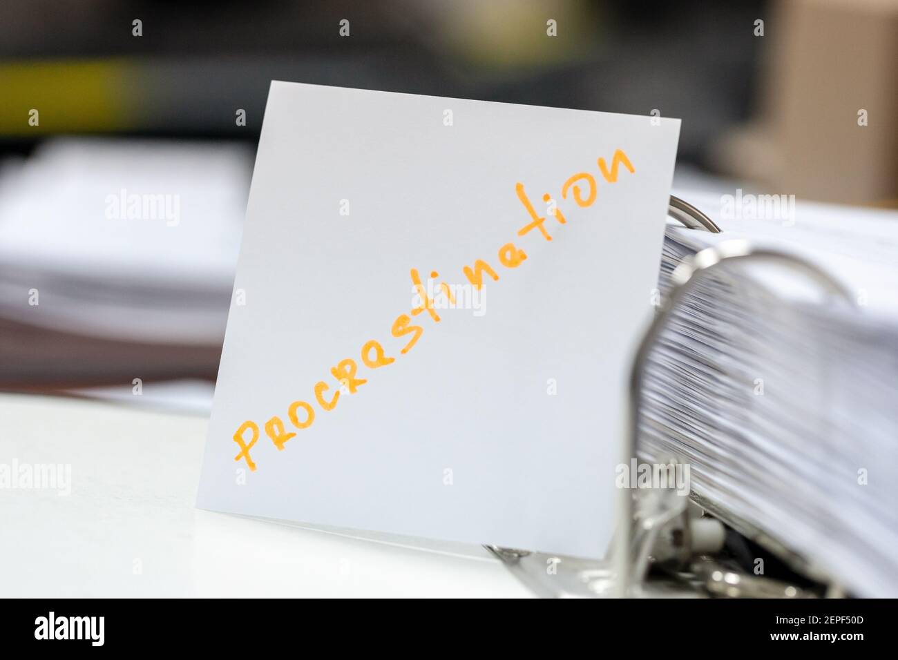 Procrastination concept hi-res stock photography and images - Alamy