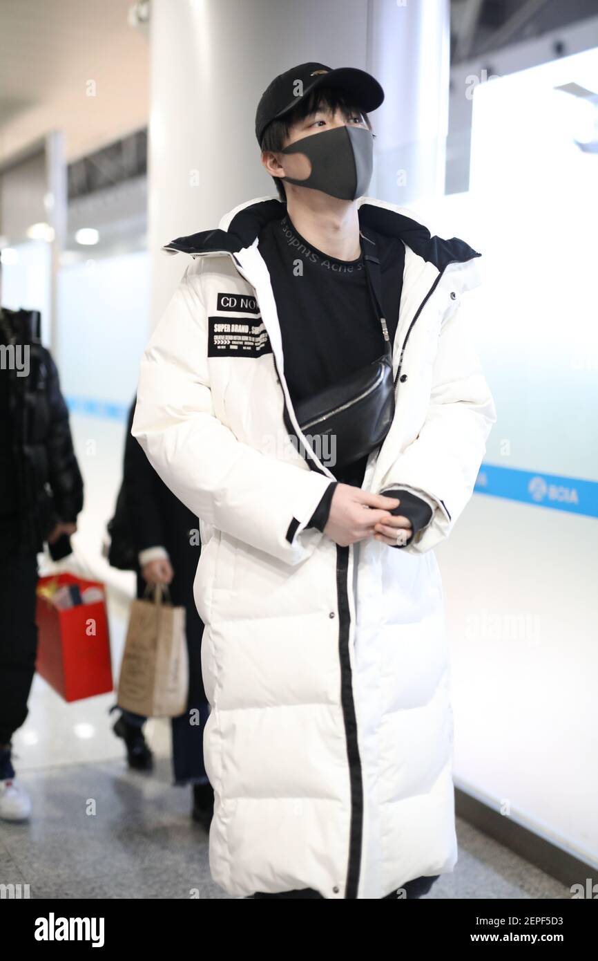 Chinese mainland pop male singer, actor Liu Yuning shows up at Shanghai ...