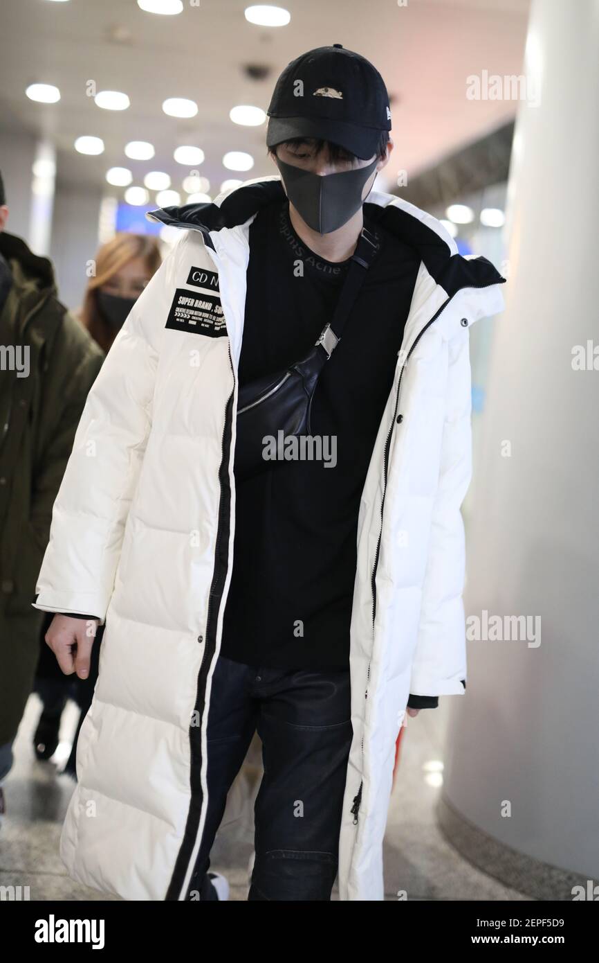 Chinese mainland pop male singer, actor Liu Yuning shows up at Shanghai ...