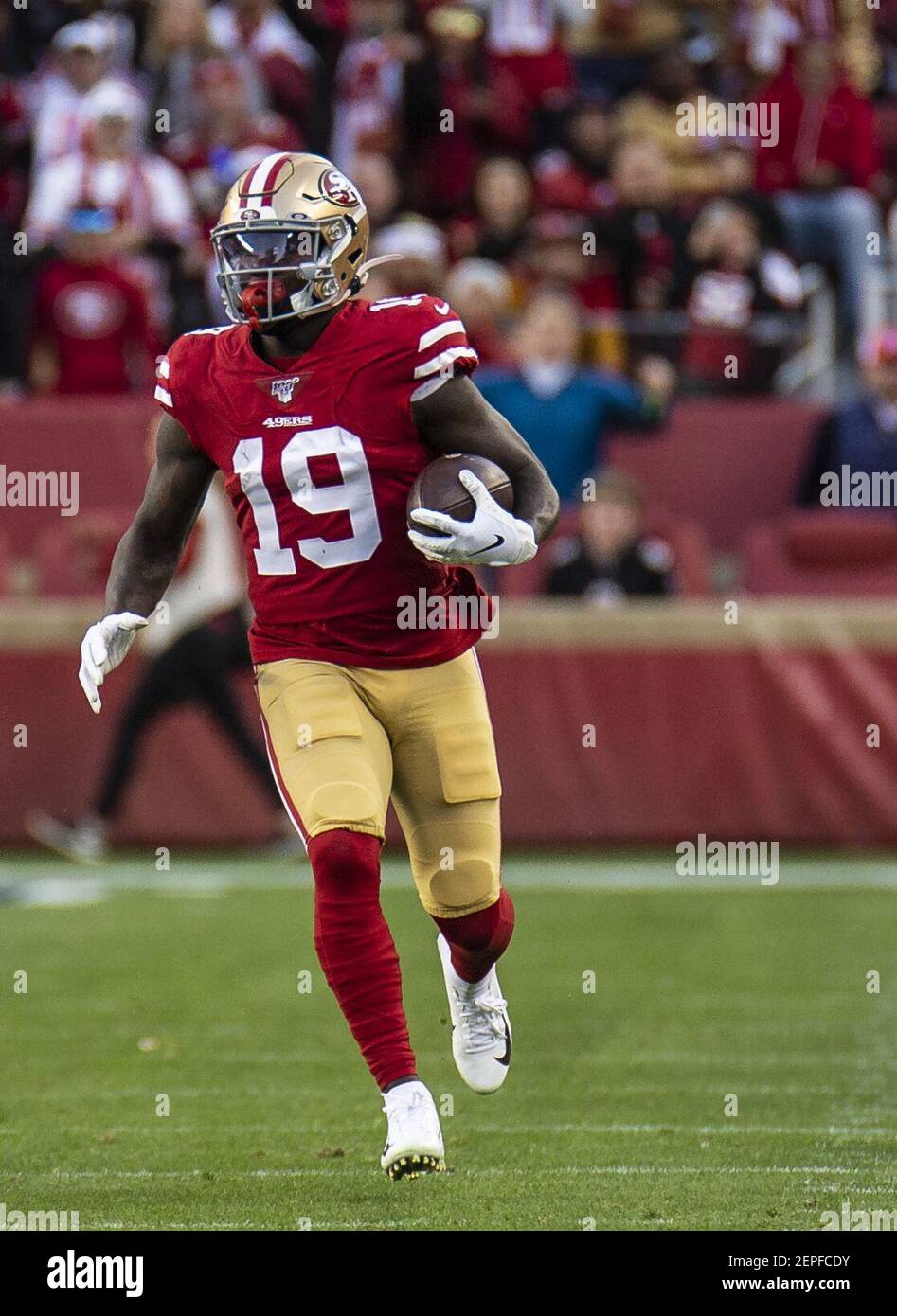 Dec 15 2019 Santa Clara, CA U.S.A San Francisco 49ers wide receiver ...