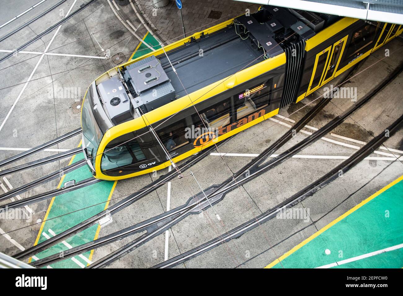 UTRECHT, 16-12-2019, New tramline, de Uithoflijn, between trainstation ...