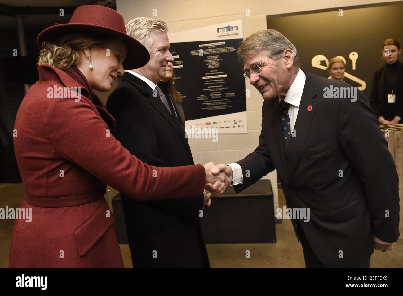 Queen Mathilde of Belgium, King Philippe - Filip of Belgium and Dutch ...
