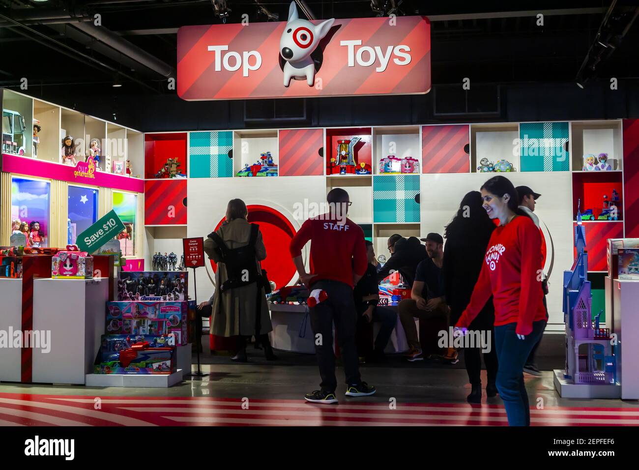 The Target "Wonderland!" pop-up store in the Meatpacking District in ...