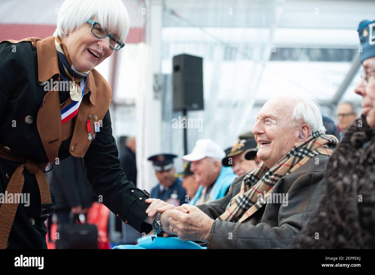 Helen Patton, granddaughter of General George S. Patton, pictured at ...