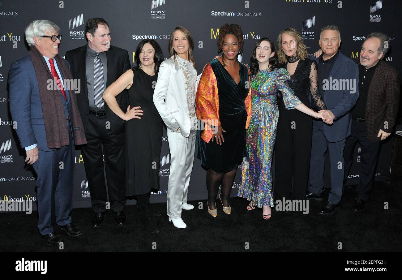 L-R: The cast of Mad About You: exec. Producer Peter Tolan and actors ...
