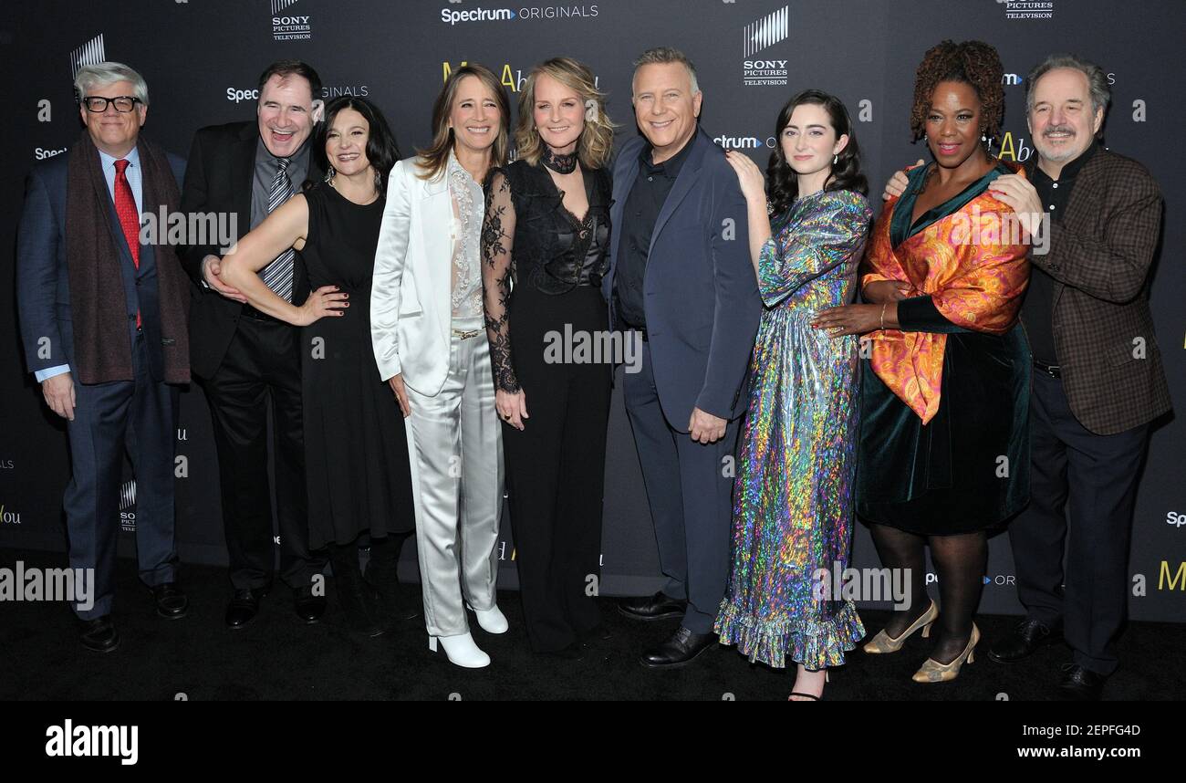L-R: The cast of Mad About You: exec. Producer Peter Tolan and actors ...
