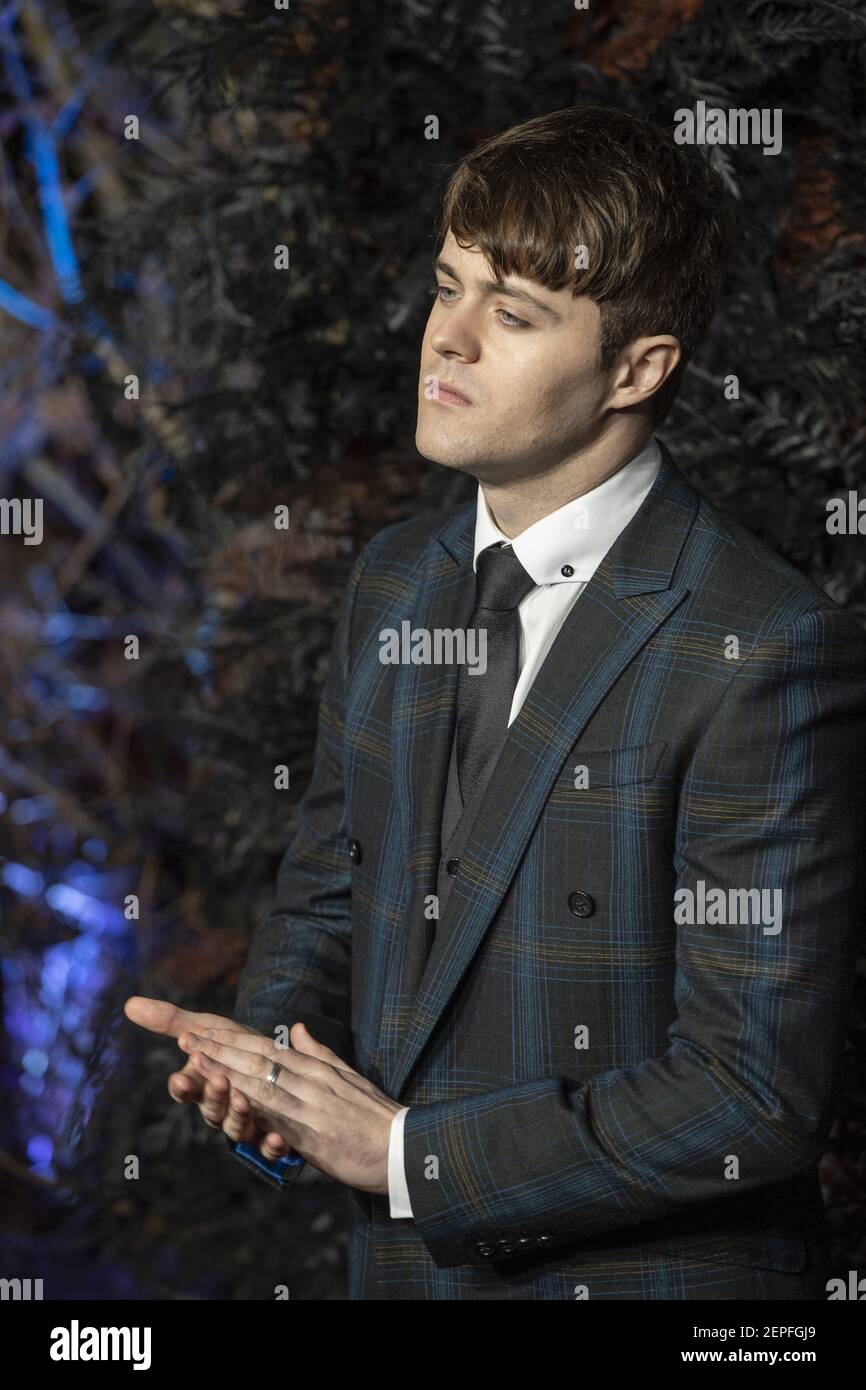 Joey Batey attends the World Premiere of Netflix's "The Witcher" at Vue ...