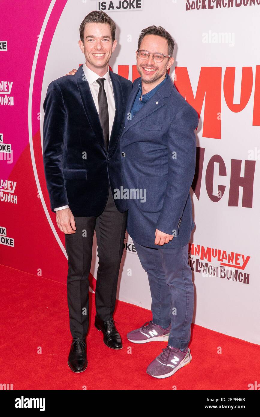 John Mulaney and Nick Kroll attend the red carpet at the Netflix ...