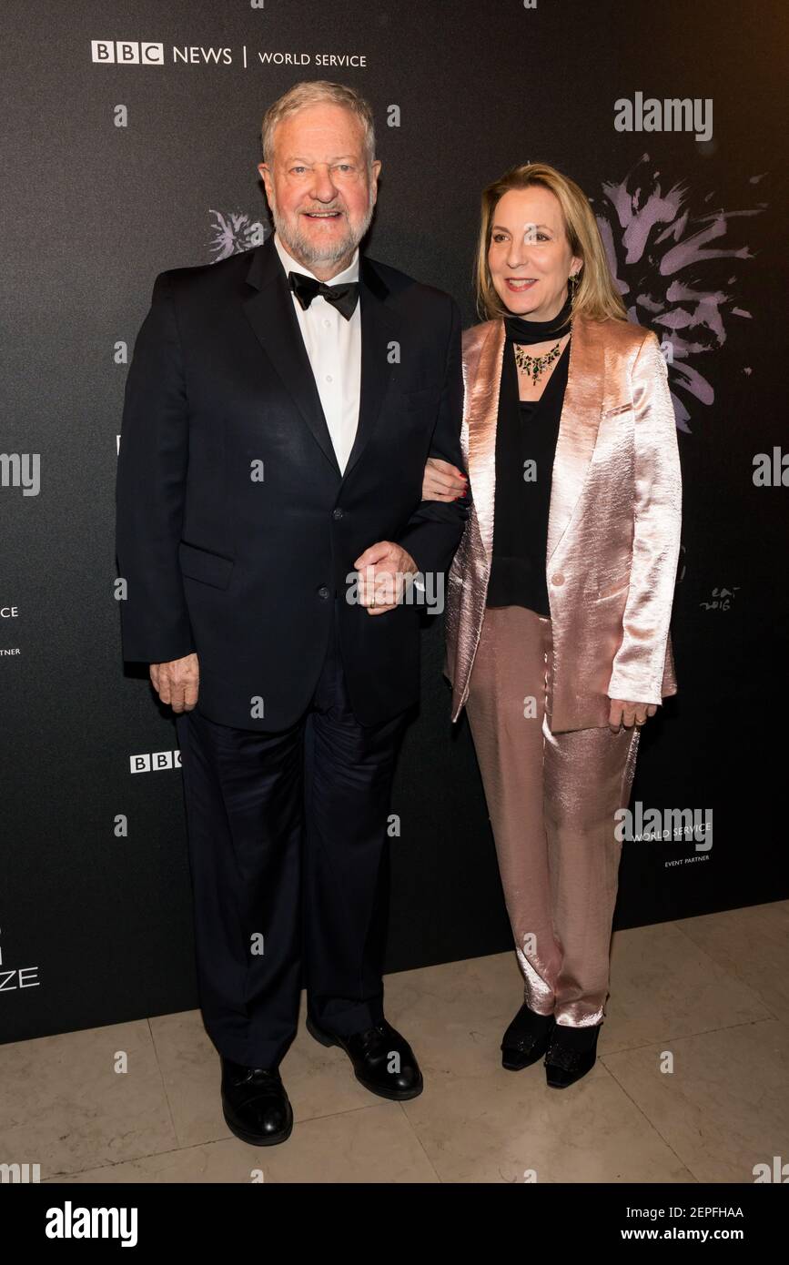 David and Susan Rockefeller attend the Berggruen Prize Gala celebrating ...