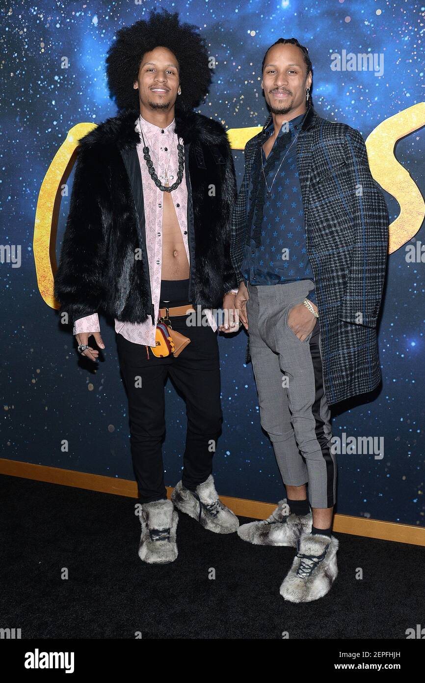 (L-R) Laurent Bourgeois and Larry Bourgeois, known as “Les Twins ...