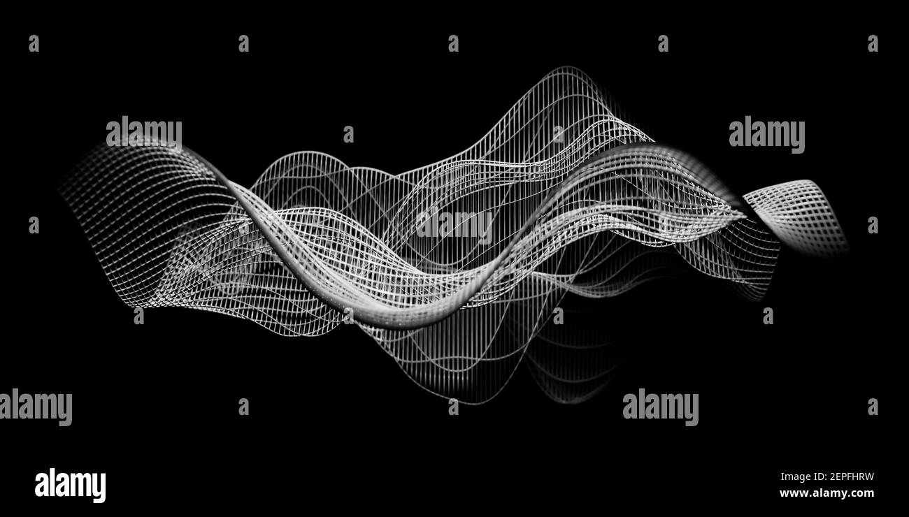 3d Audio Waveform