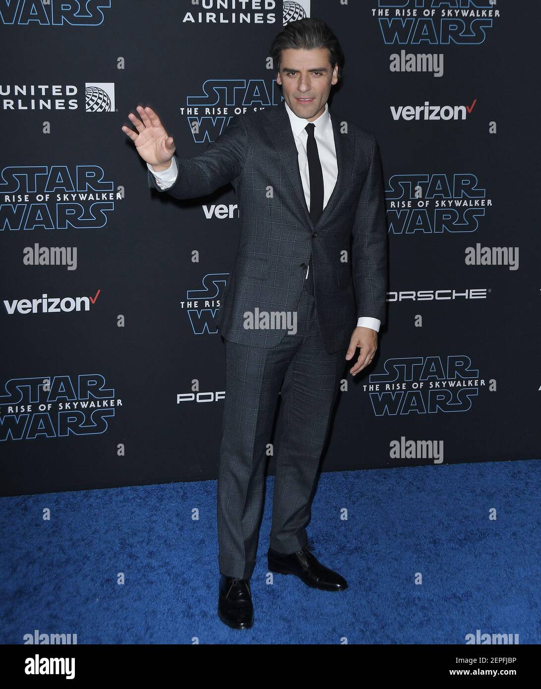 Oscar Isaac arrives at Disney’s STAR WARS THE RISE OF SKYWALKER held at ...