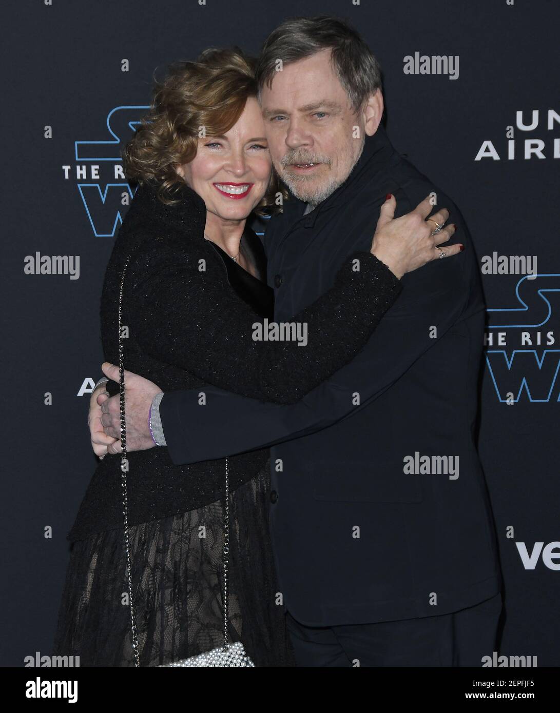 Marilou York and Mark Hamill at Disney’s STAR WARS THE RISE OF ...