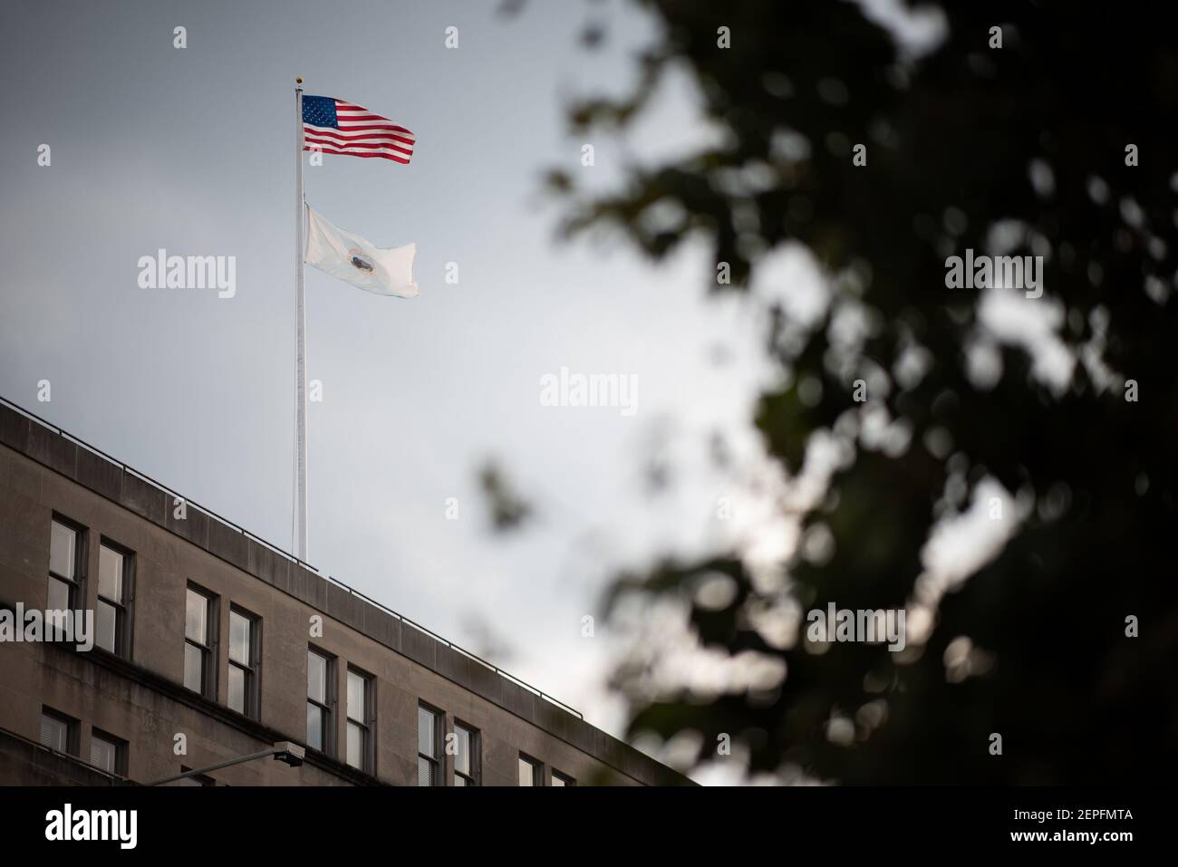 A general view of the Stewart Lee Udall Department of the Interior ...