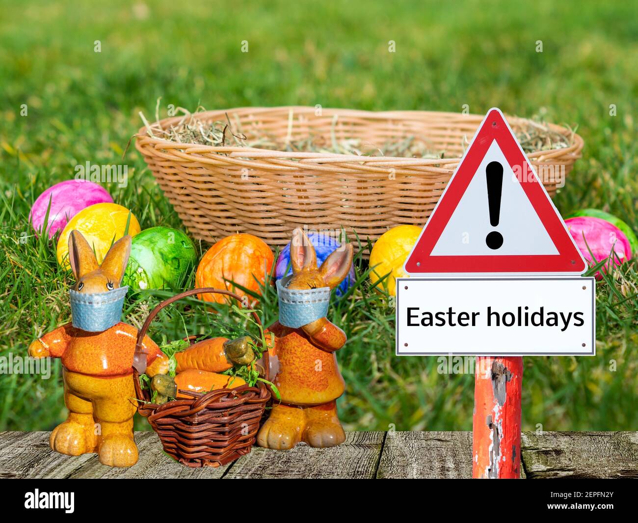 Easter bunny symbol germany hi-res stock photography and images - Alamy
