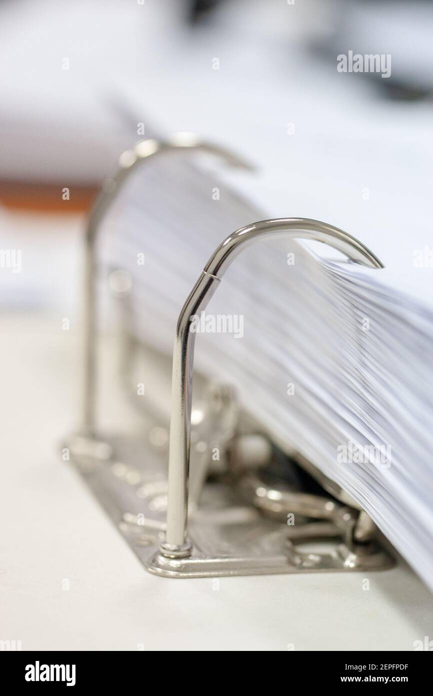 Office paperwork pile hi-res stock photography and images - Alamy