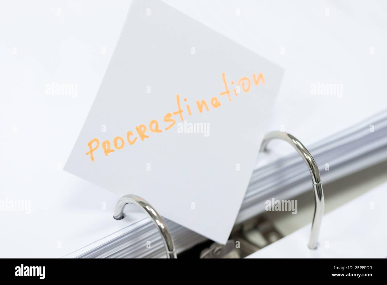 Procrastination concept hi-res stock photography and images - Alamy