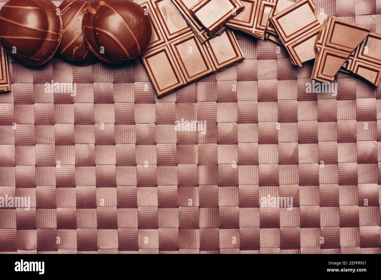background image chocolate and pastries texture sweets Stock Photo - Alamy