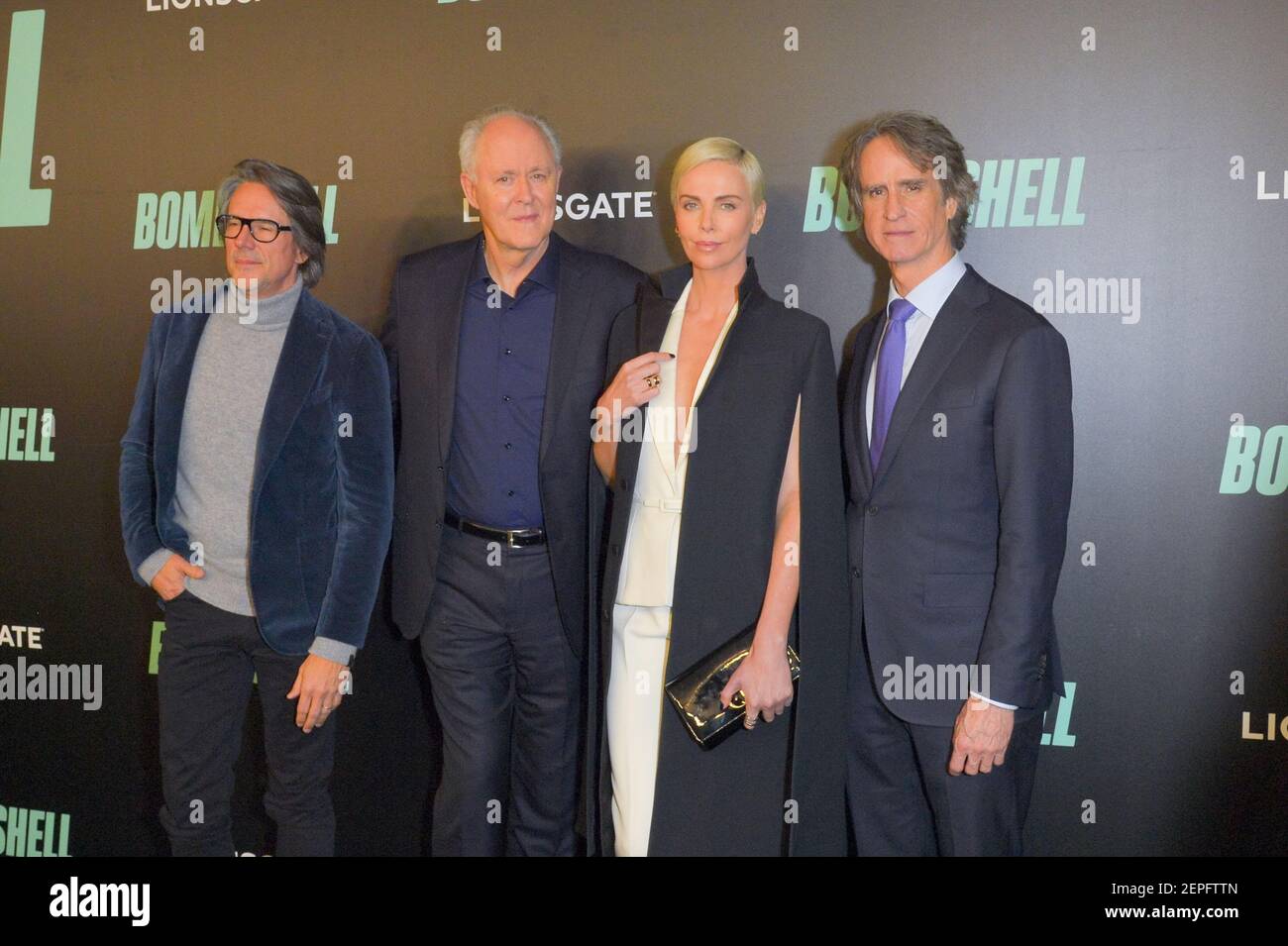 Charles Randolph, John Lithgow, Charlize Theron and Jay Roach attend ...