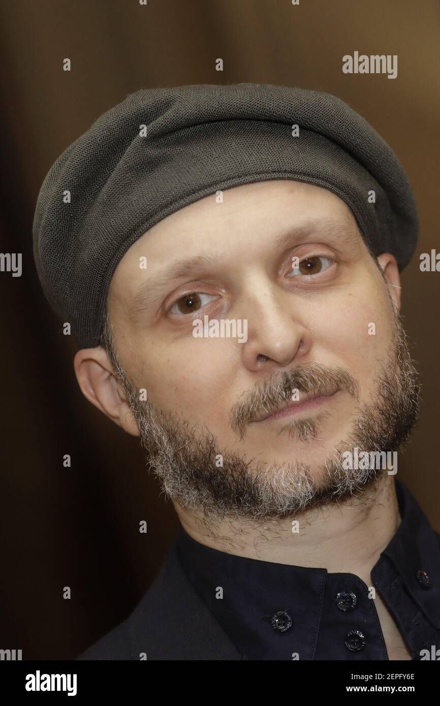 Flemish choreographer Sidi Larbi Cherkaoui pictured during a ceremony ...