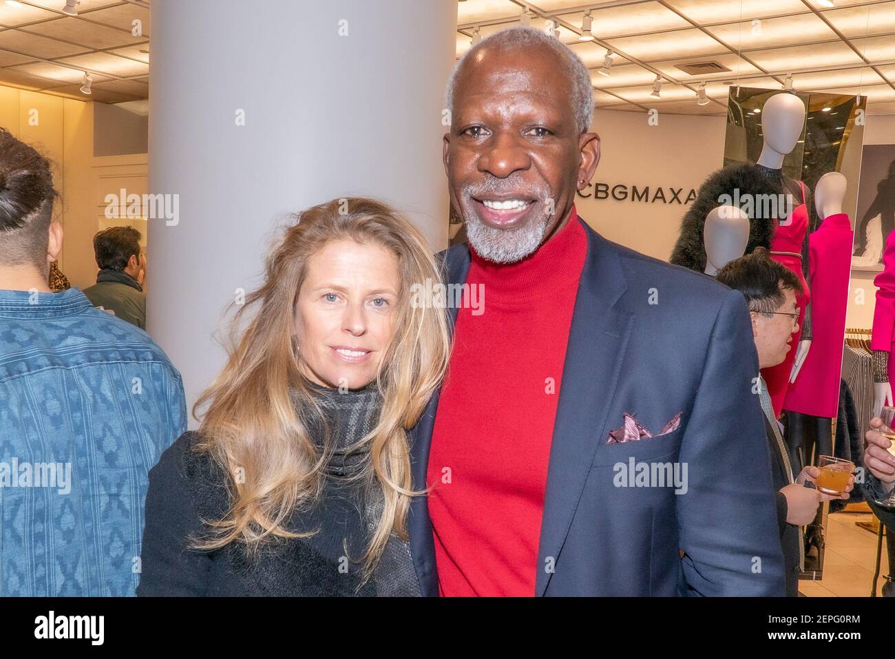 Alex L and Dan Gasby attend the Purist Magazine Holiday Fete at ...