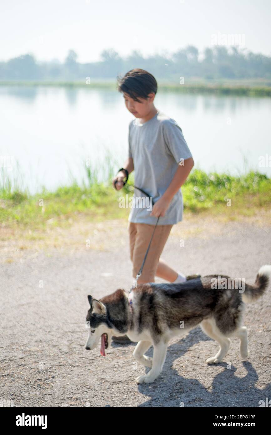 Siberian boy hi-res stock photography and images - Alamy
