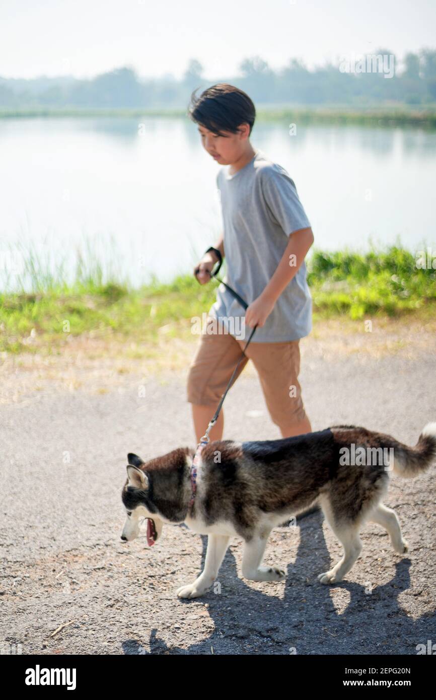 Siberian boy hi-res stock photography and images - Alamy