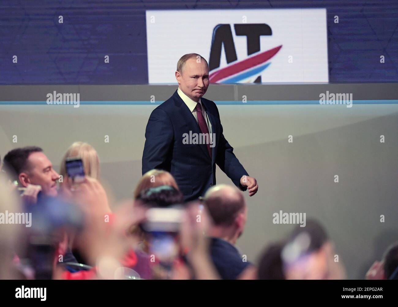 Russian President Vladimir Putin held annual big press conference at ...