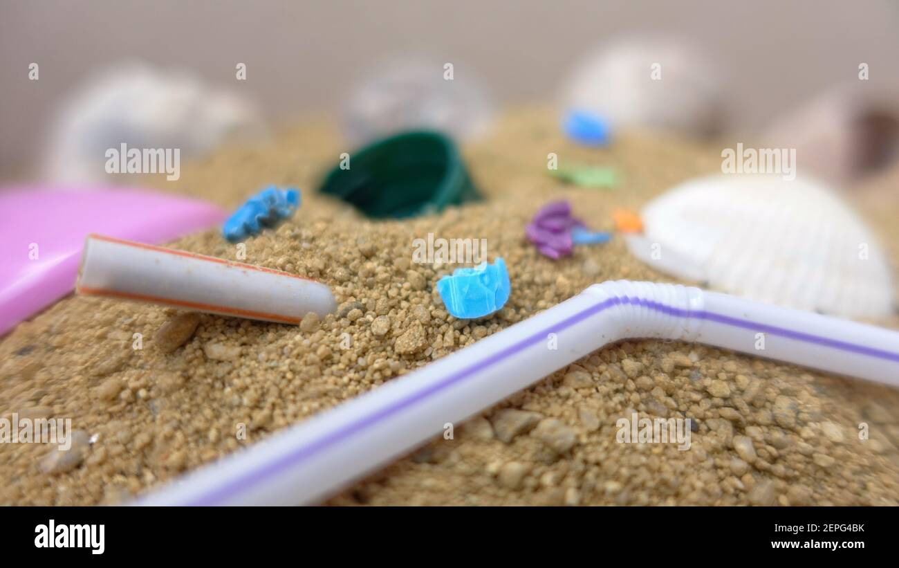 Plastic particle water pollution hi-res stock photography and images ...