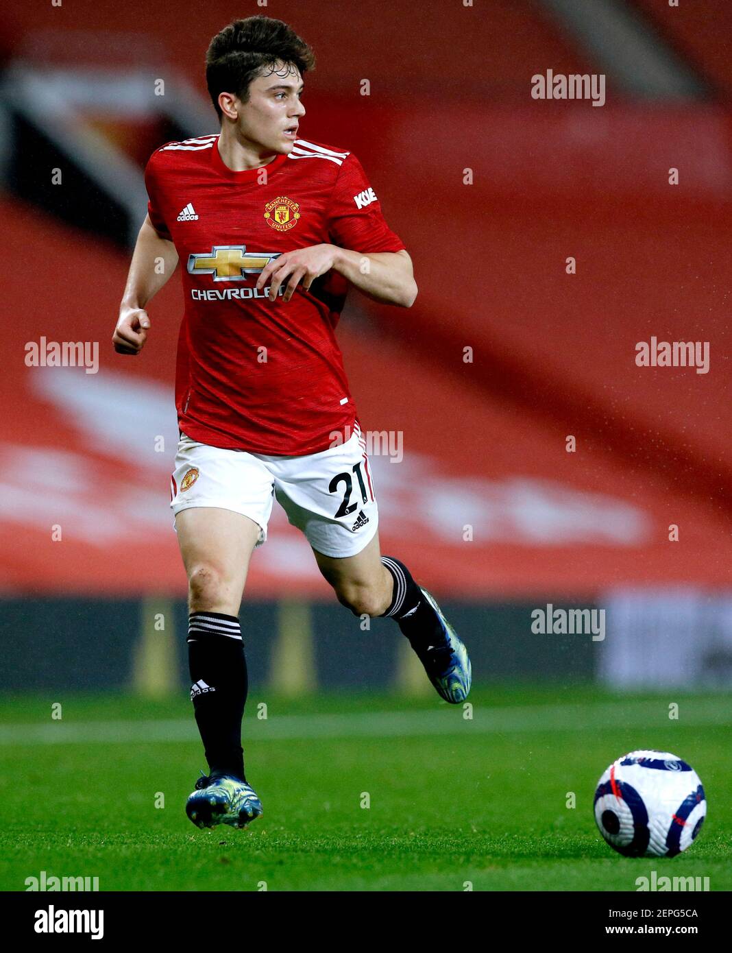 Manchester United's Daniel James during the Premier League match at Old ...