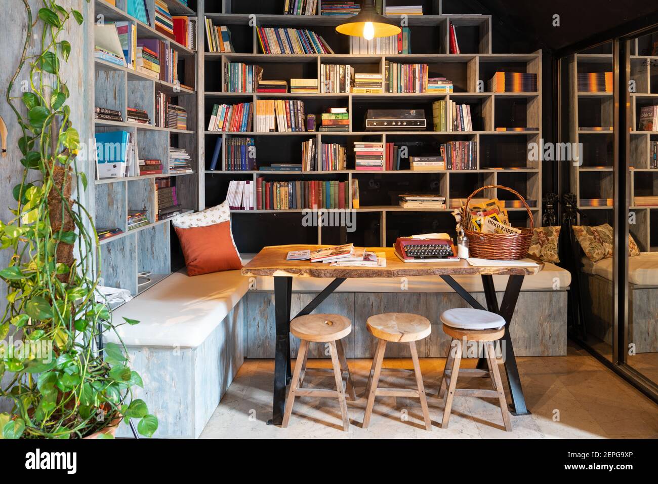 Library Cafe Concept