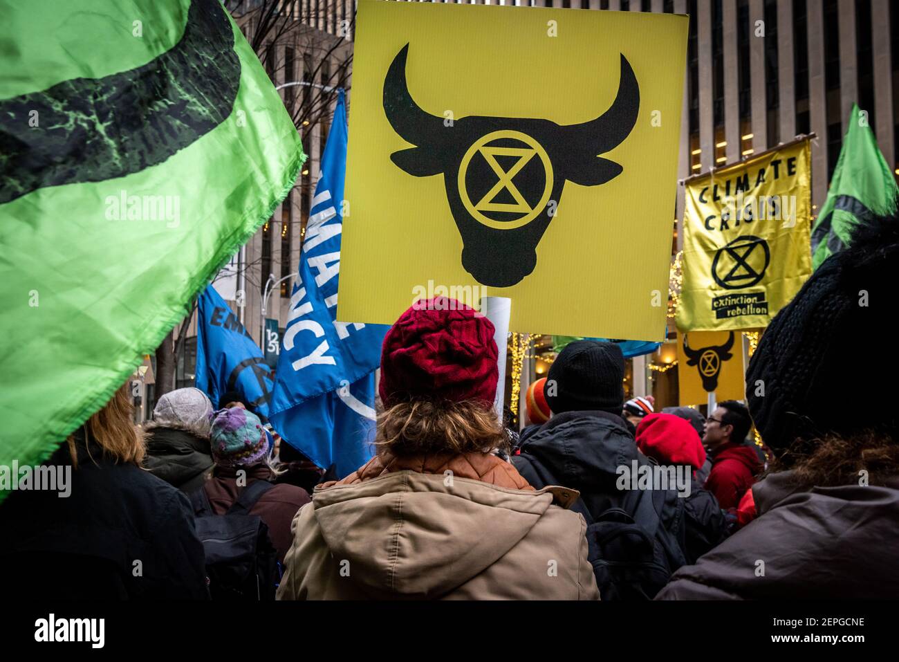 Drawing attention to the ecological collapse caused by climate chaos ...