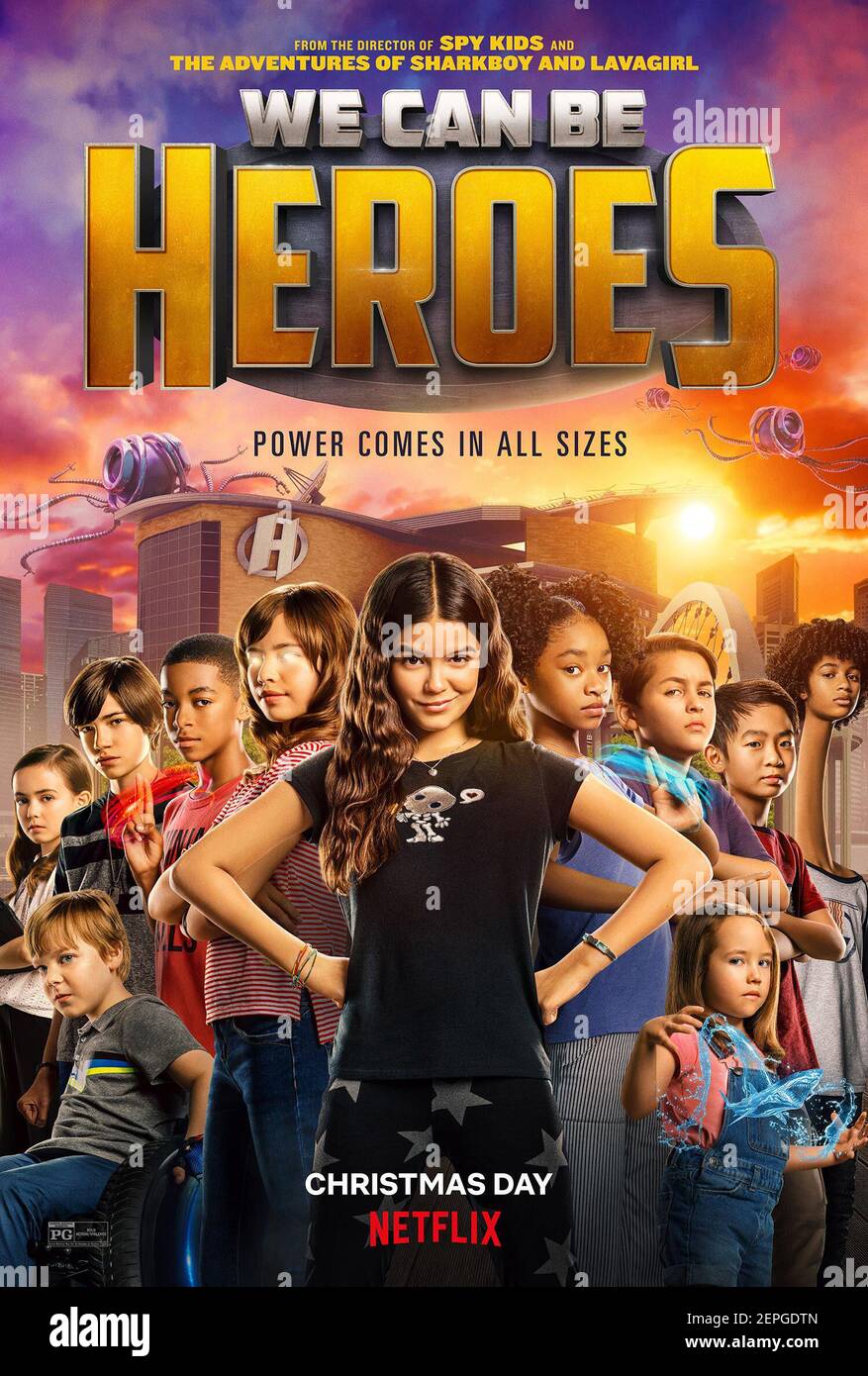 WE CAN BE HEROES (2020), directed by ROBERT RODRIGUEZ. Credit: DOUBLE R ...