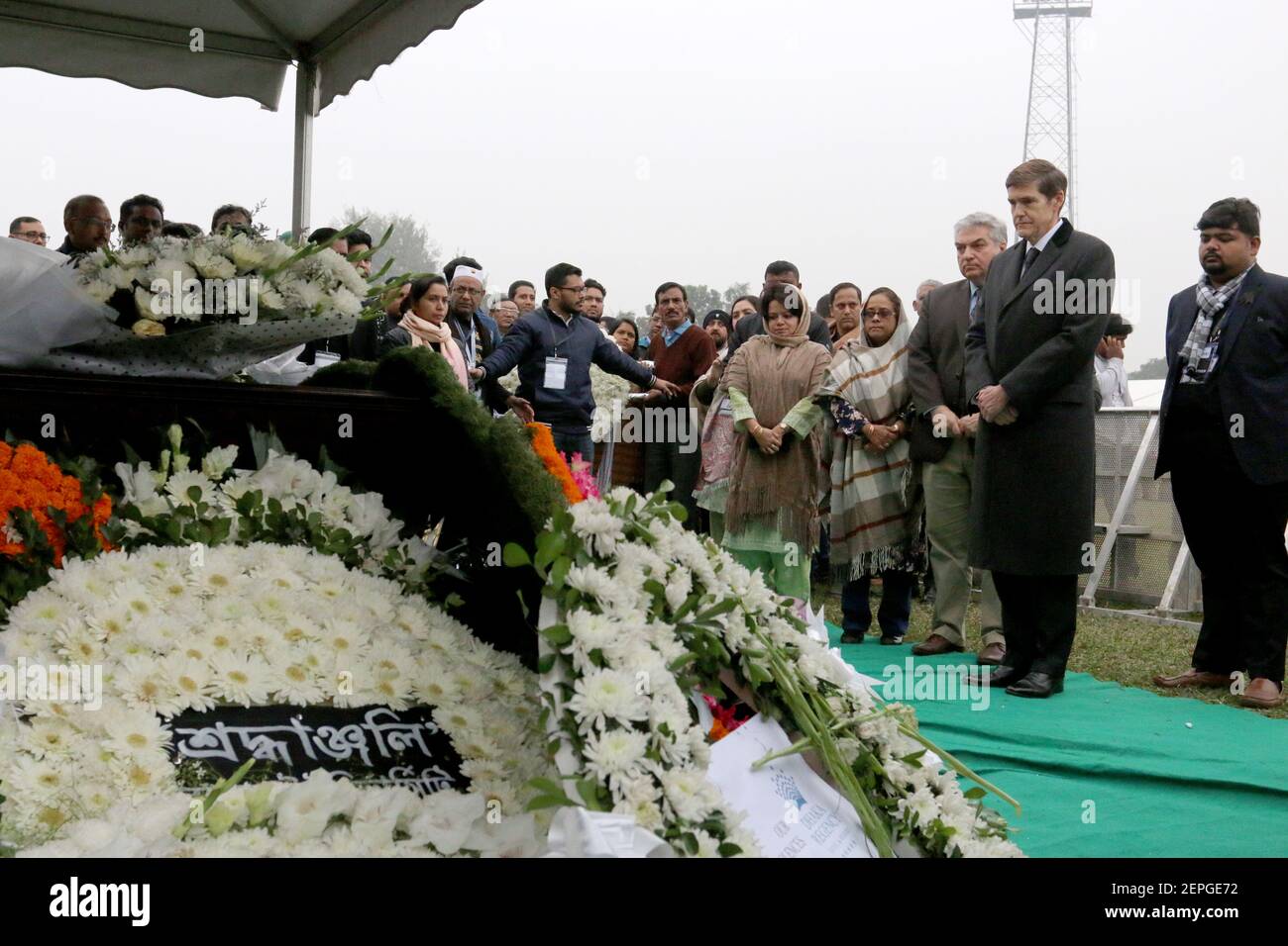 Foreign Ambassador attends the ceremony at the Banani Graveyard in ...