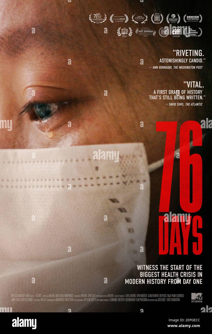 76 DAYS (2020), directed by WEIXI CHEN and HAO WU. Credit: Ford ...