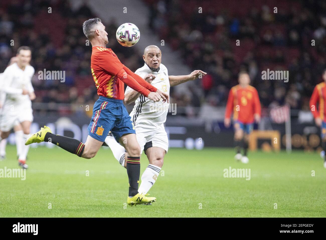 The objective of Spanish National Team Legends vs Goldstandard Legends ...